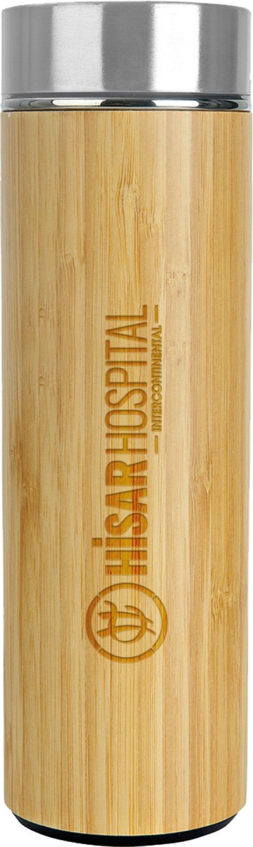 Promosyon EMO BAMBU 450 ML TERMOS MATARA